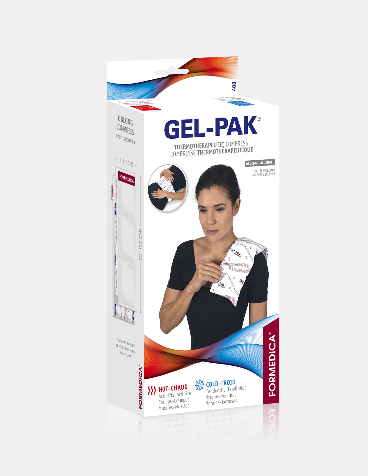 Hot and Cold Gel-Pak™ Compress - Velcro®-Type Closure | Formedica
