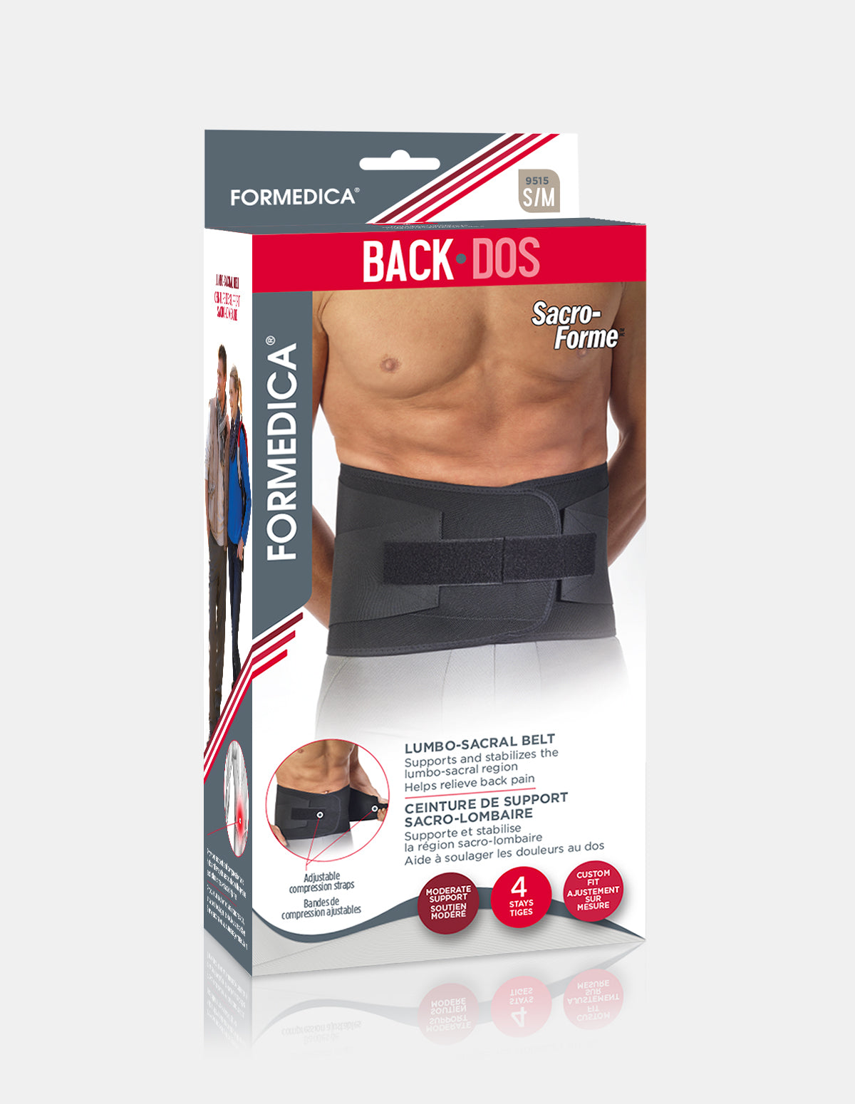 Ceinture de support Sacro-Forme | Formedica
